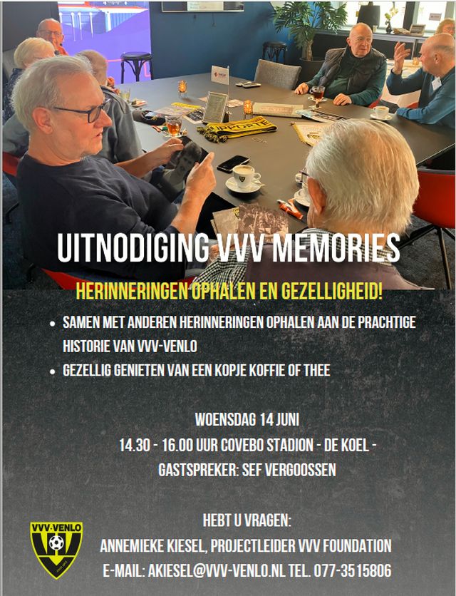 Uitnodiging VVV memories | KBO "Kiehk éns Bej Ôs" Beringe