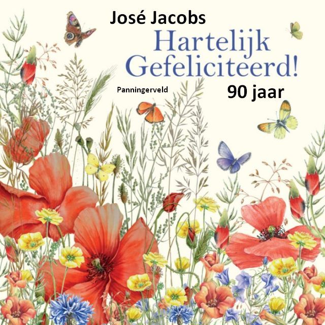 Mevr. José Jacobs 90 jaar | KBO "Kiehk éns Bej Ôs" Beringe