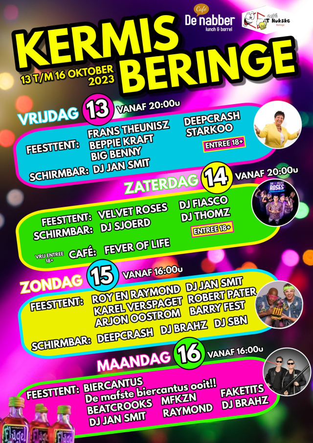 Beringe Kermis 2023 | KBO "Kiehk éns Bej Ôs" Beringe