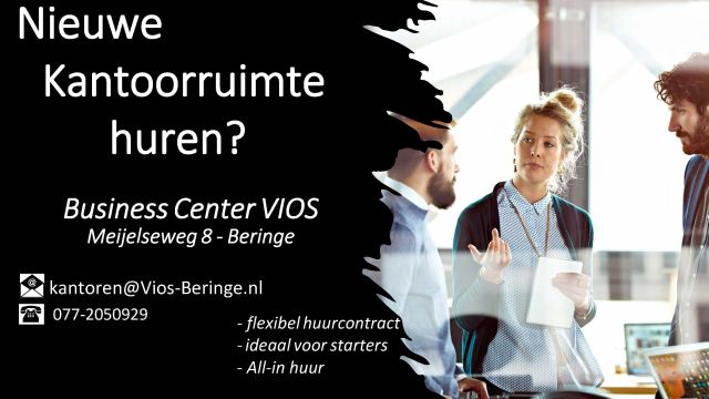 Nieuwe kantoorruimte huren? | KBO "Kiehk éns Bej Ôs" Beringe
